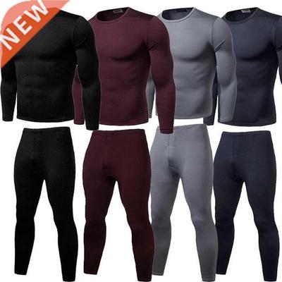 Men Thermal Underwear Sets Long Sleeve Winter Warm Female Un