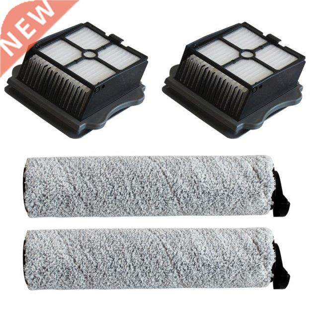 2X Filters+ 2X Roller Brues Waable For Wireless Tineco_虎窝淘