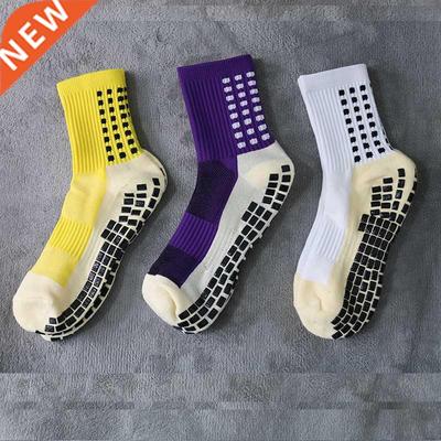 New Sports Anti Slip Soccer Socks Cotton Football Men Socks
