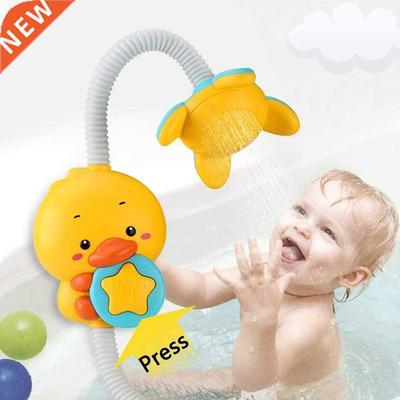 Baby Bath Toys for Kids Duck Bath Toys Sucker Shower Electri