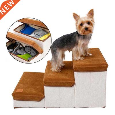 Pet-Ramp-Ladder Dog Bed Puppies Pet-Steps Stairs Foldable In