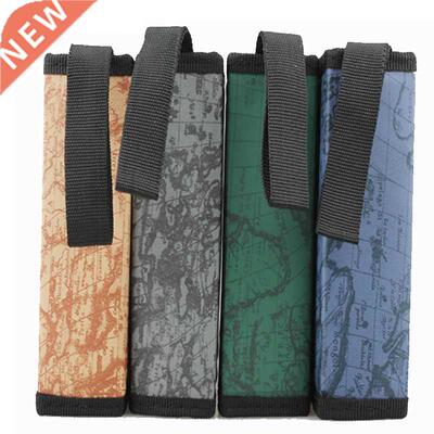 ymjywl New World Map Pattern CD Box DVD Bag Storage Carry Ca