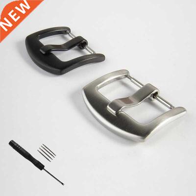 Brued Stainless Steel Watch Pin Buckle 16mm 18mm 20mm 22mm