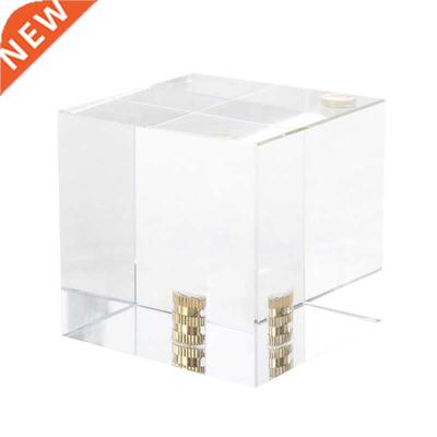 48mm Cube Quarter Nut Glass Prsm Shoot nterestng Effects