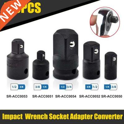 4/5pcs 1/4 /8 1/2 /4 Impact Wrench Socket Adapter Converte