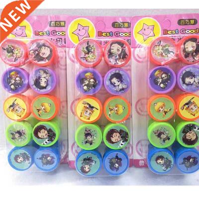10Pcs/Set Anme Demon Slayer Kmetsu No Yaba Chld  Scra