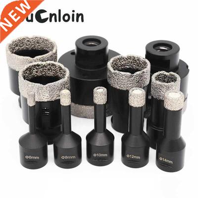 M14 Thread Dry Vacuum Brazed Diamond Drilling Core Bit Tile