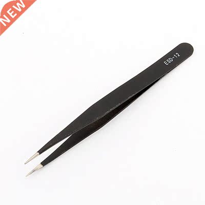 Anti-Static Curved Curved Straight Eyebrow Tweezers Eyelash