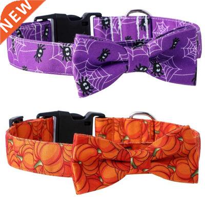 Halloween Dog Collar Adjustable Pet Collar for Small Medium