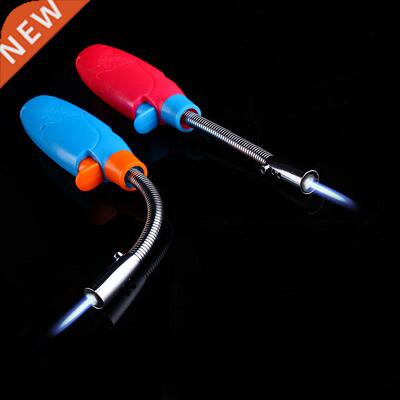 Portable Windproof Outdoor BBQ Ignition Lighter Hose Torch L