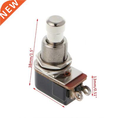 SPST Momentary Soft Touch Push Button Stomp Foot Pedal