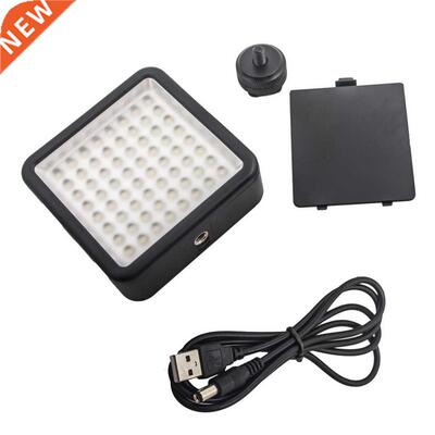 LED 64 Continuous On LED Panel Video Light Dimmable for DSLR