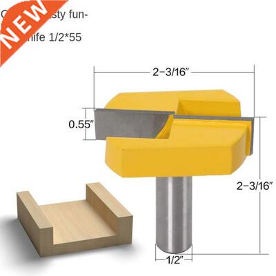 1PC 8MM Shank Cleaning Bottom Router Bits Milling Cutter Woo