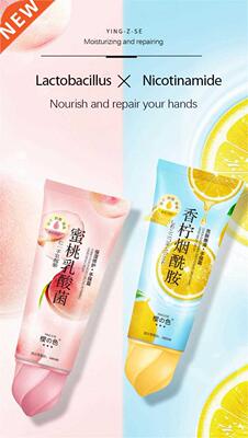 Peach Lemon Moisturizing Hand Cream Hydrating Repair Skin