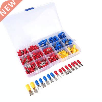 280Pcs Assorted Insulated Spade Crimp Terminal Electrical Wi
