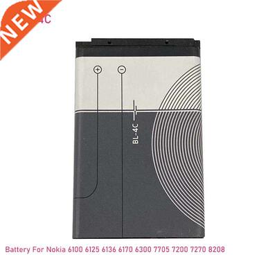 NEW 890mAh BL 4C BL-4C Replacement Battery For Nokia 6100 61