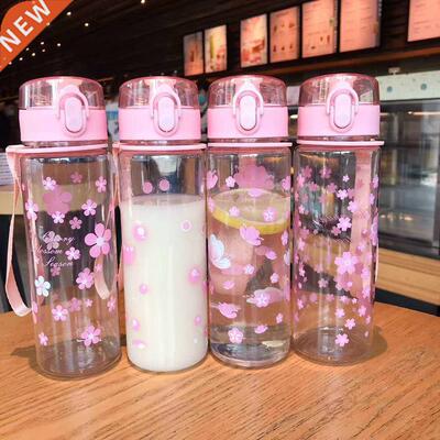 Summer 500ml Portable Leak-proof Water Cup Girl Bottle High