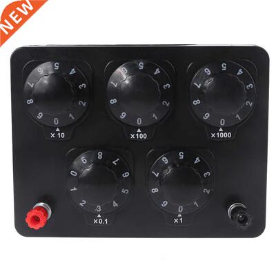 New 0-9999.9 Ohm Variable Resistance Box Decade Resistor Exp