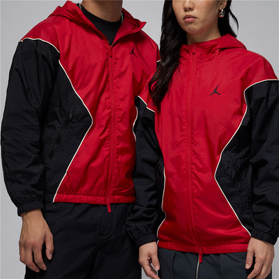 Nike/耐克JORDAN男子女子宽松运动健身连帽夹克外套 HF9334-636