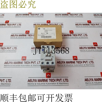 原装供应AB 100-C37 00 接触器系列 C 3 主极 100C37K