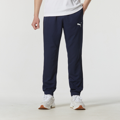 Puma彪马男裤ACTIVE日常梭织长裤舒适透气休闲裤运动通勤裤
