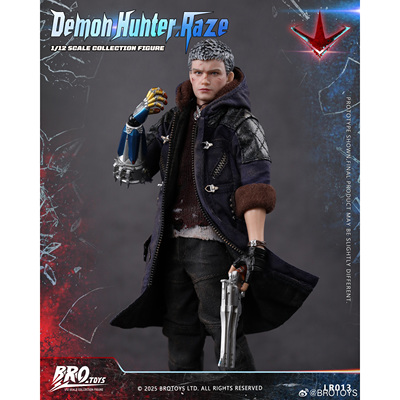 预定定金 Brotoys LR013 1/12 猎魔者 雷泽 卡尔 可动人偶