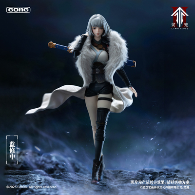 白月魁布衣可动人偶手办