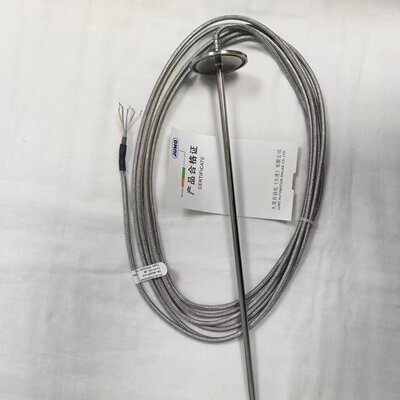 JUMO德国久茂PT100铂热电阻 刺入式温度探头902050/10系列  卡盘