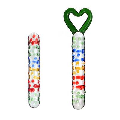 Glass-made female masturbation toy fake phallus adult produc