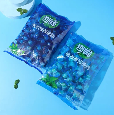 奇峰强劲薄荷糖清凉糖散装硬糖独立小包装清新口气润喉糖休闲零食