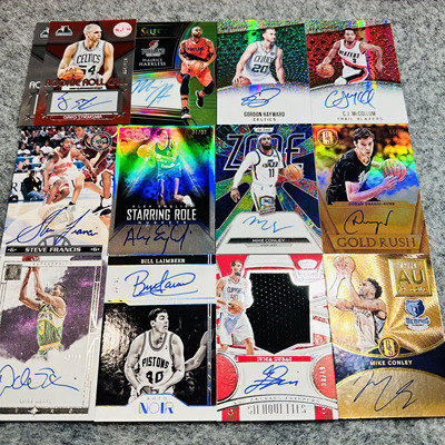 好人卡签折射球星卡Panini帕尼尼