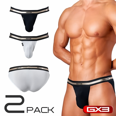 GX3立体囊袋透视柔软顺滑透气舒适尼龙低腰男士三角内裤