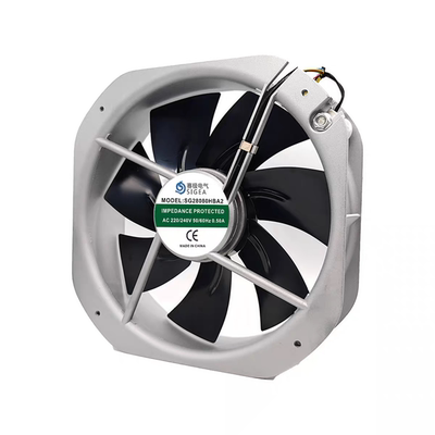 全新赛极电气SG28080HBA2 AC 220/240V 28cm全金属耐高温散热风扇