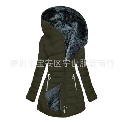 jacket padded fleece-lined and warm hood with jacket