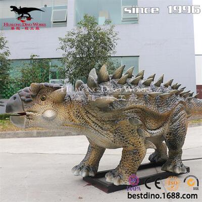 仿真恐龙制作厂家仿真甲龙机械模型主题乐园网红景点拍照引流.