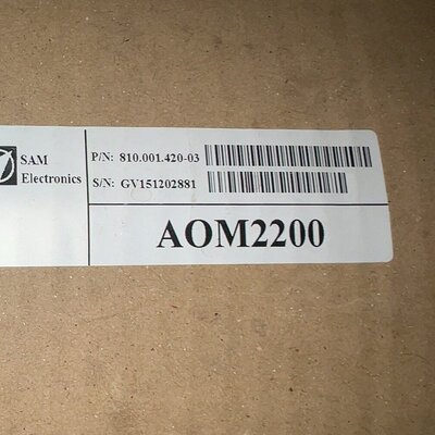 【议价！专业！】SAM Electronics AOM2200 An