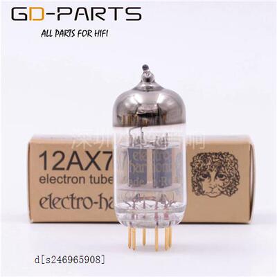 俄罗斯 EH 12AT7 12AU7 12AX7 6922 E88CC ECC88 6DJ8 金脚电子管
