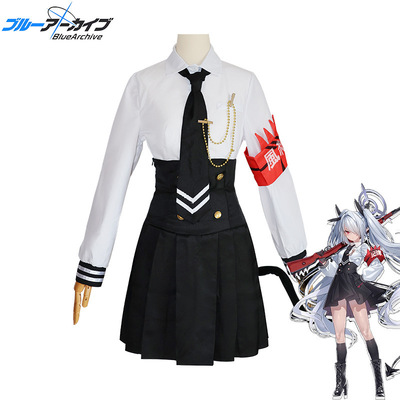 蔚蓝档案碧蓝档案同款cos服水手服cosplay游戏动漫服女银镜伊织