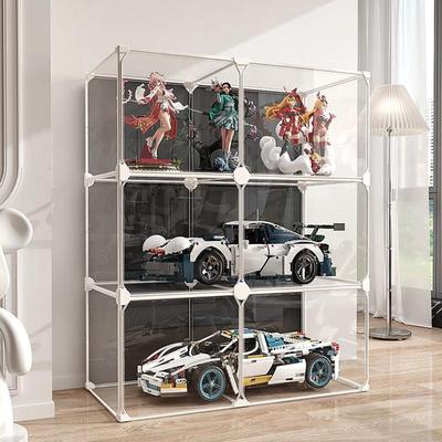 手办展示柜高达乐高积木收纳神器