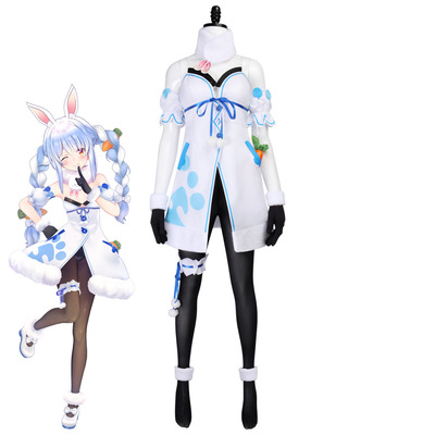 虚拟主播YouTuber兔田佩克拉cos服 二次元动漫cosplay兔田佩克拉