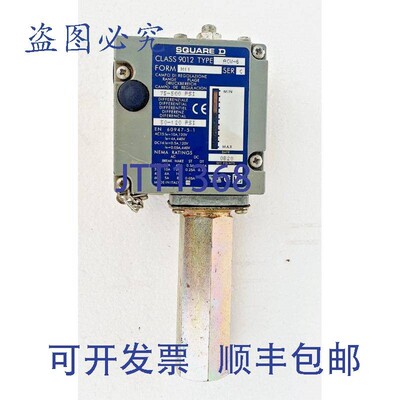原装供应SQUARE D 9012 ACW-6 压力开关 75-500 PSI 压差 50-120