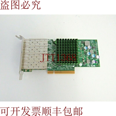 原装供应Supermicro AOC-STG-B4S 10GB 4 个 SFP+ PCIe x8 3.0 B-
