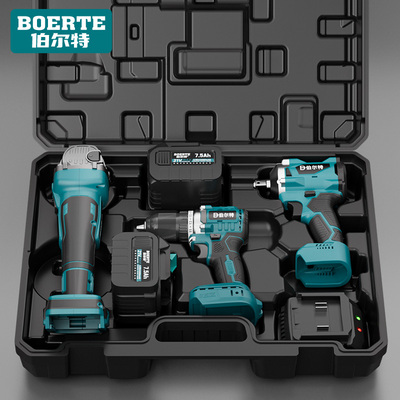 伯尔特角磨机锂电三件套电动工具