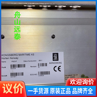 议价/kongsberg康士伯 PSO-P 8100334 模块