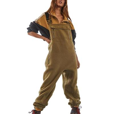 suit ski jumpsuit jumpsuit women and men plush thickened