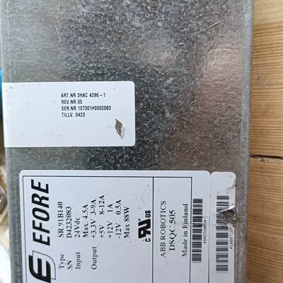 询价EFORE.SR91B140实物拍摄需要的联系，可维修