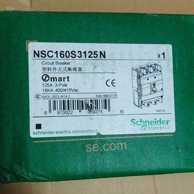 议价塑壳断路器NSC160S3160N，正品，3P 1可维修