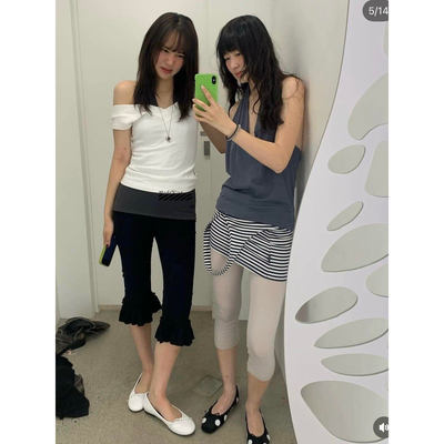 舒适挂脖露背上衣简约无袖背心