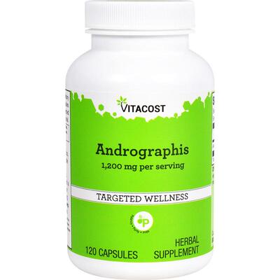 Vitacost,Andrographis, 1200 mg per serving, 120 Capsules