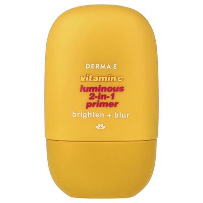 DERMA E,Vitamin C Luminous 2-in-1 Primer, For All Skin Types